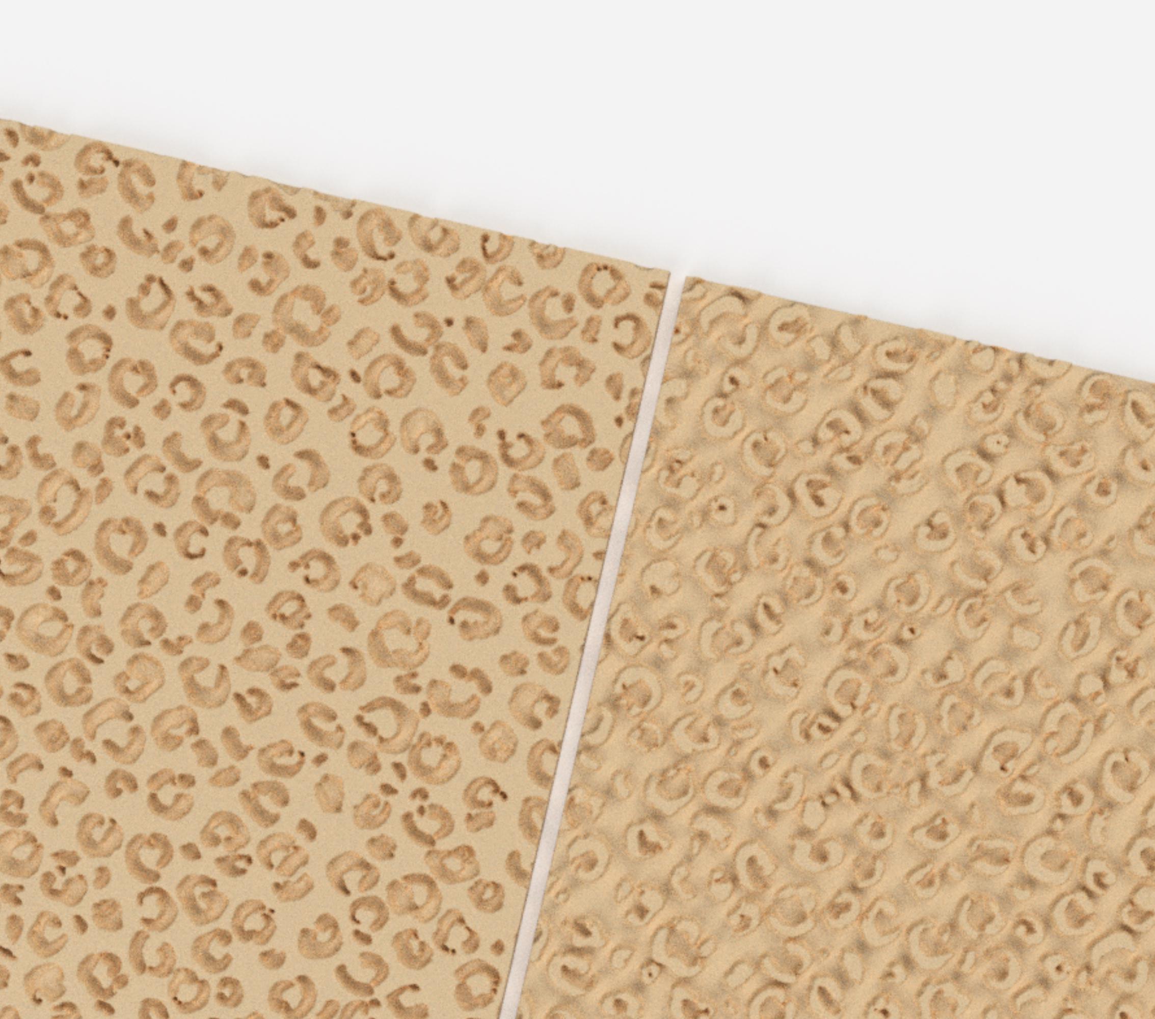 Leather Flat Texture | Set 4 | Digital STL File 3D Printing, Polymer ...