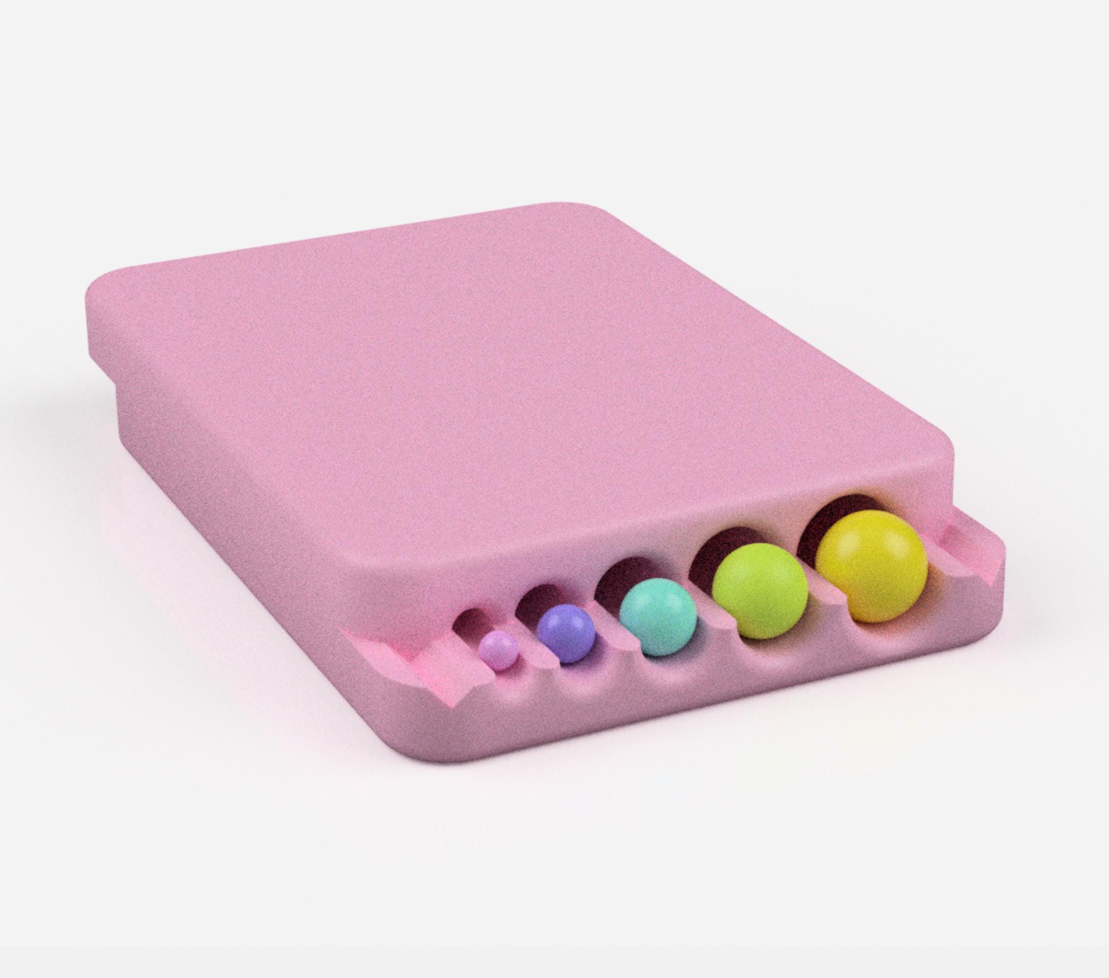 Clay Bead Roller 4mm - 12mm With Measure Tool (3D Print Digital File ...