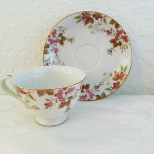 Vintage Victorian Rose Garden Tea Set, 9 Pcs - Etsy