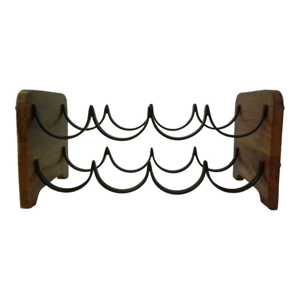 Rustic Wine Rack - Etsy