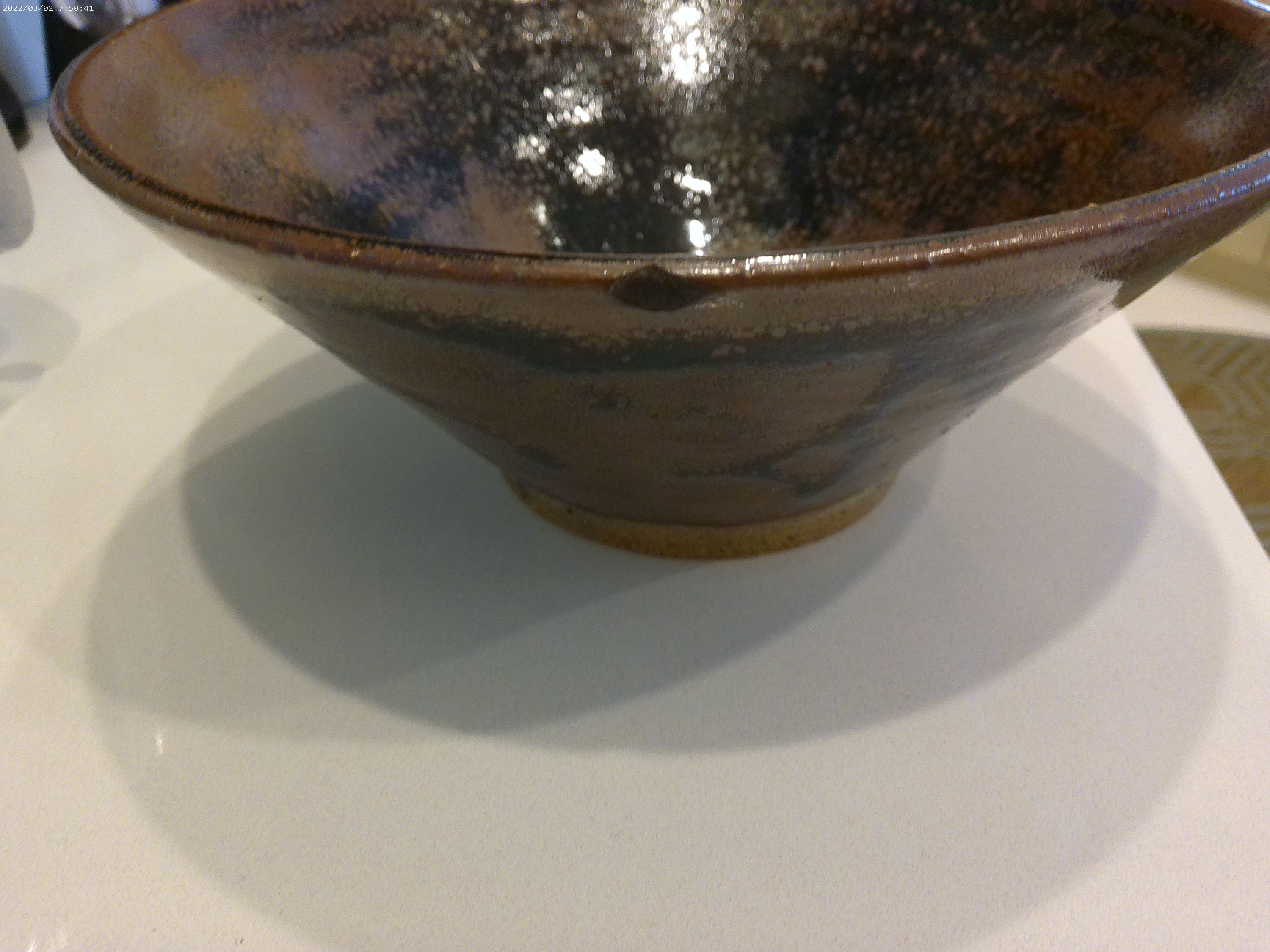 1980s Artisnal Asian Modern Raku Pottery Bowl - Etsy