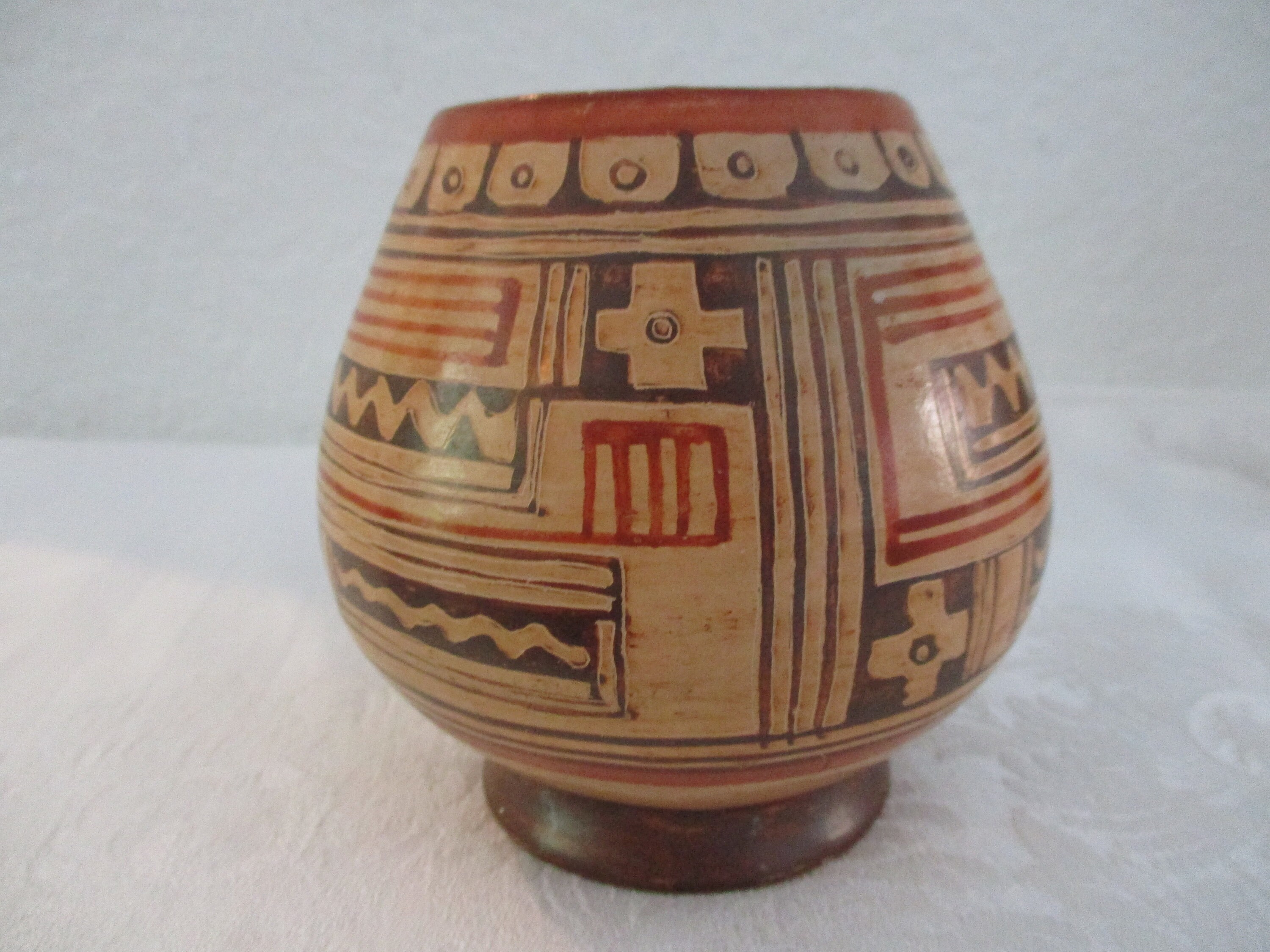 Artisan Terra Cotta Vessels a Pair - Etsy