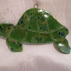 Hand-made Ceramic Sea Creatures Ornaments, S/4 - Etsy