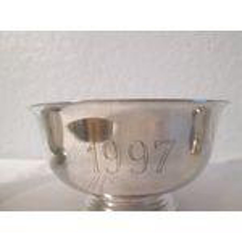 Pewter Engraved Bowls Set of 3 - Etsy