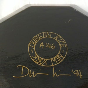 Vintage Durwin Rice Glass Decoupage Equestrian Display Plate - Etsy