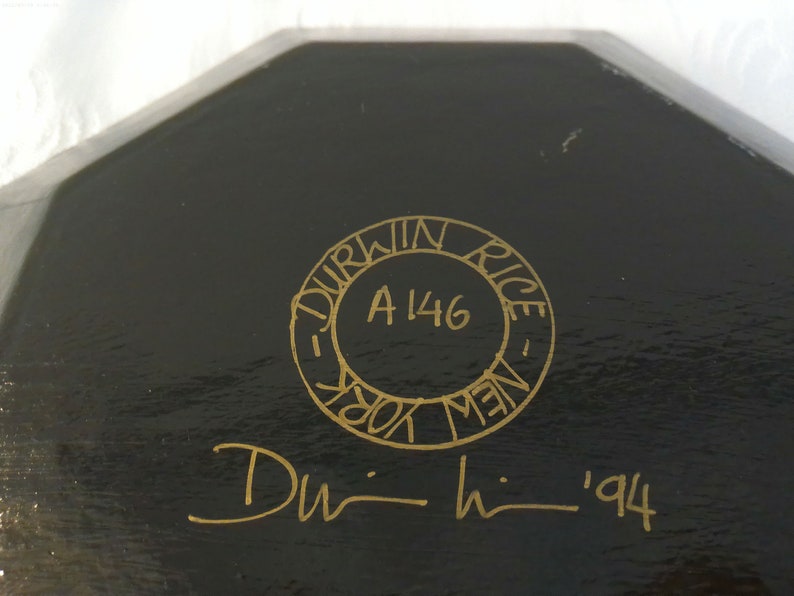 Vintage Durwin Rice Glass Decoupage Equestrian Display Plate - Etsy