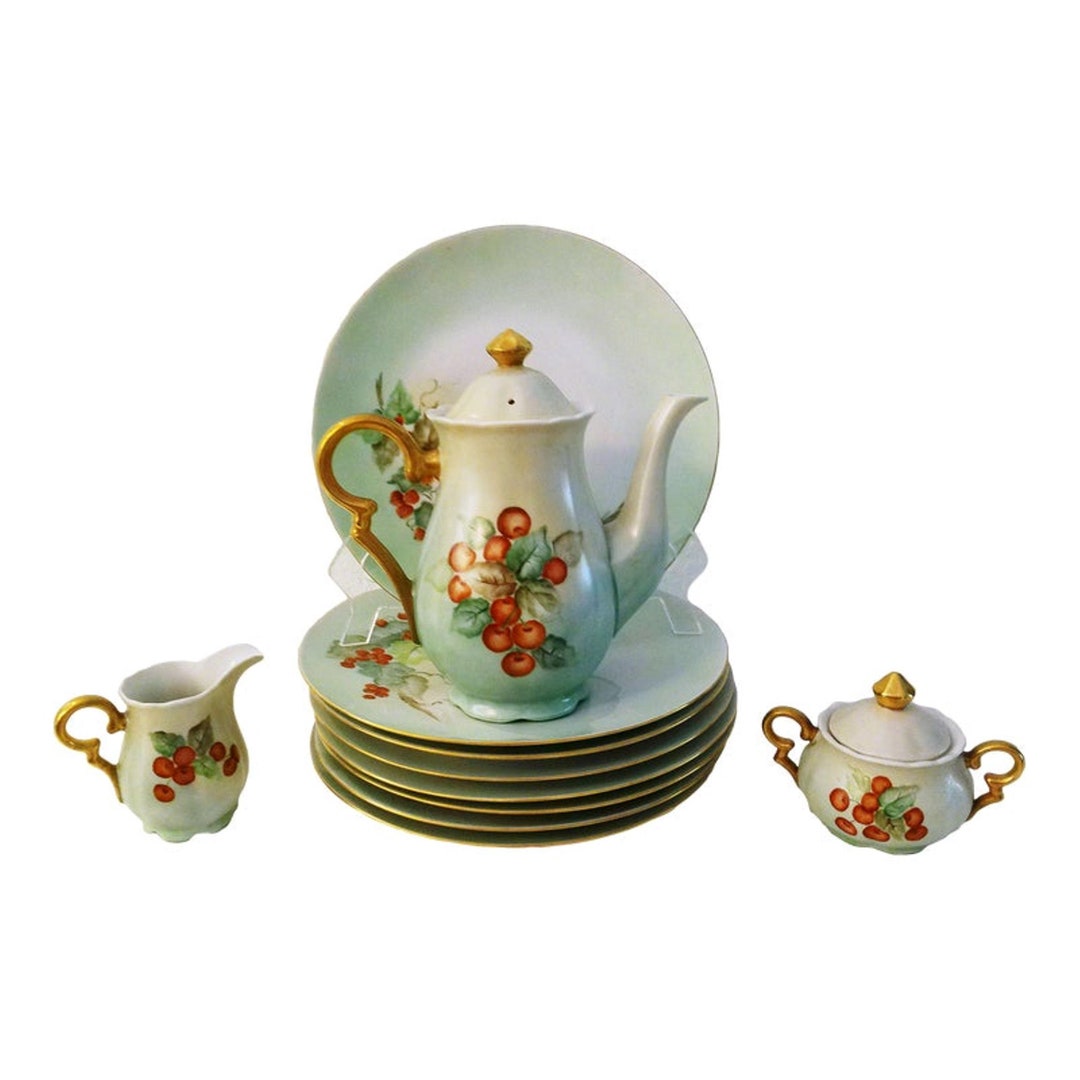 Mid-century German Holiday China Dinnerware, 11 Pcs - Etsy