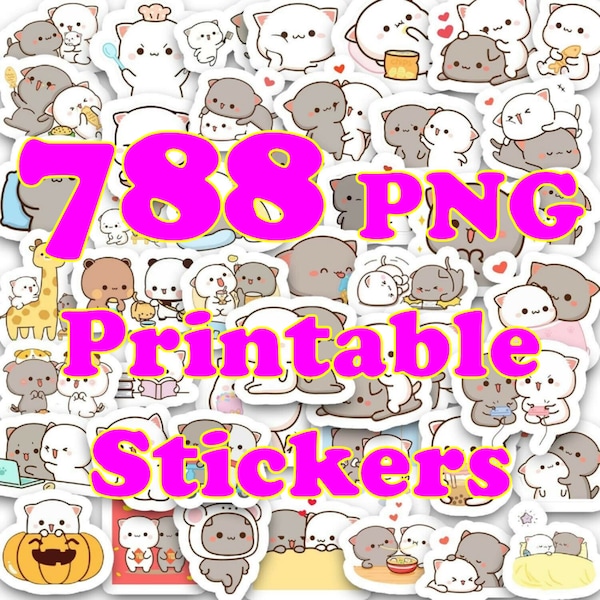 Mochi Sticker - Etsy