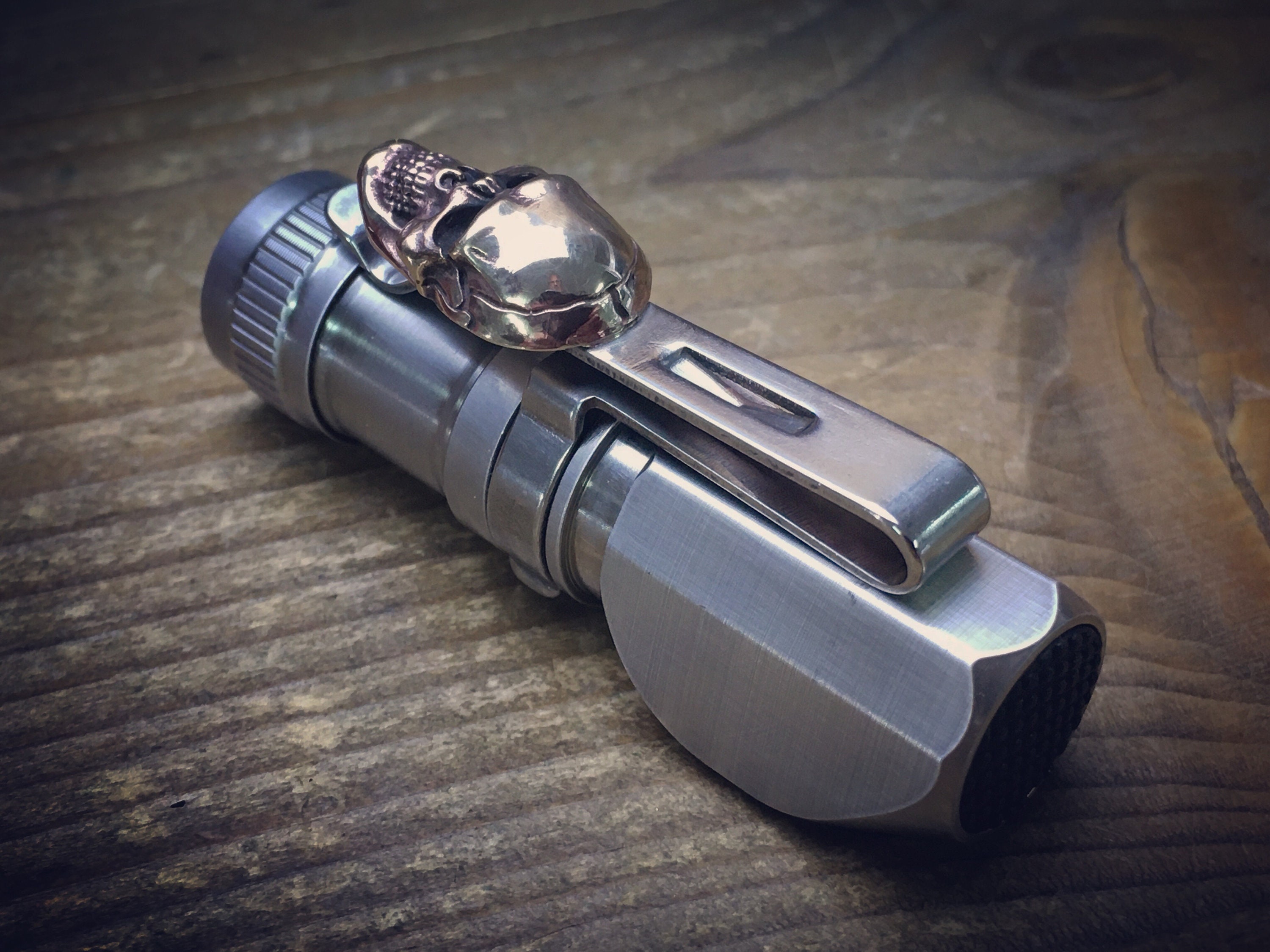 Skull Angle Flashlight / USB Rechargeable | Etsy