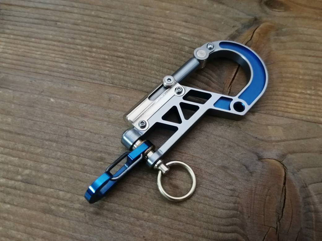 Ti-Bolt Carabiner / Titanium Edc Key Carabiner