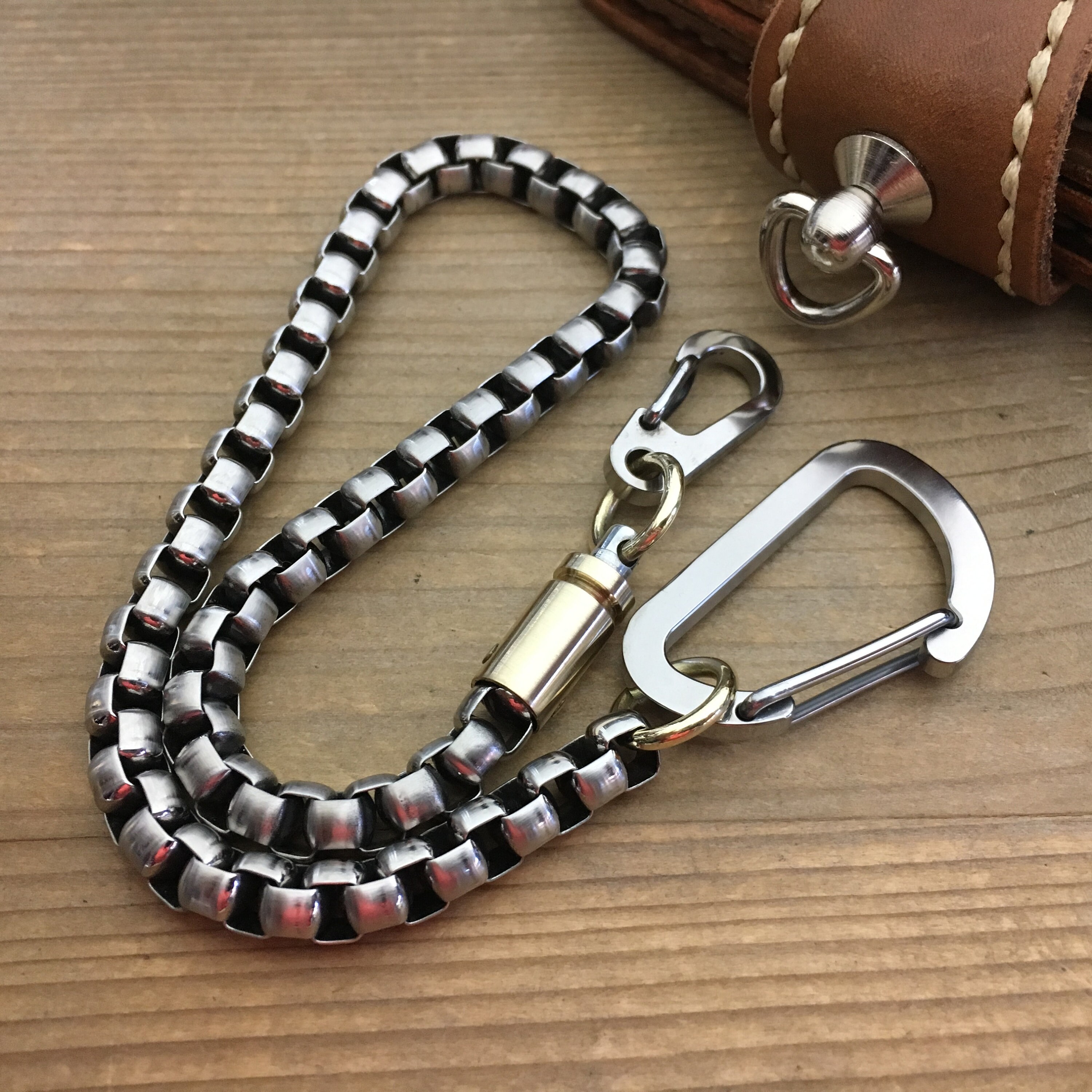 Wallet chain SWC-08 / One bullet swivel