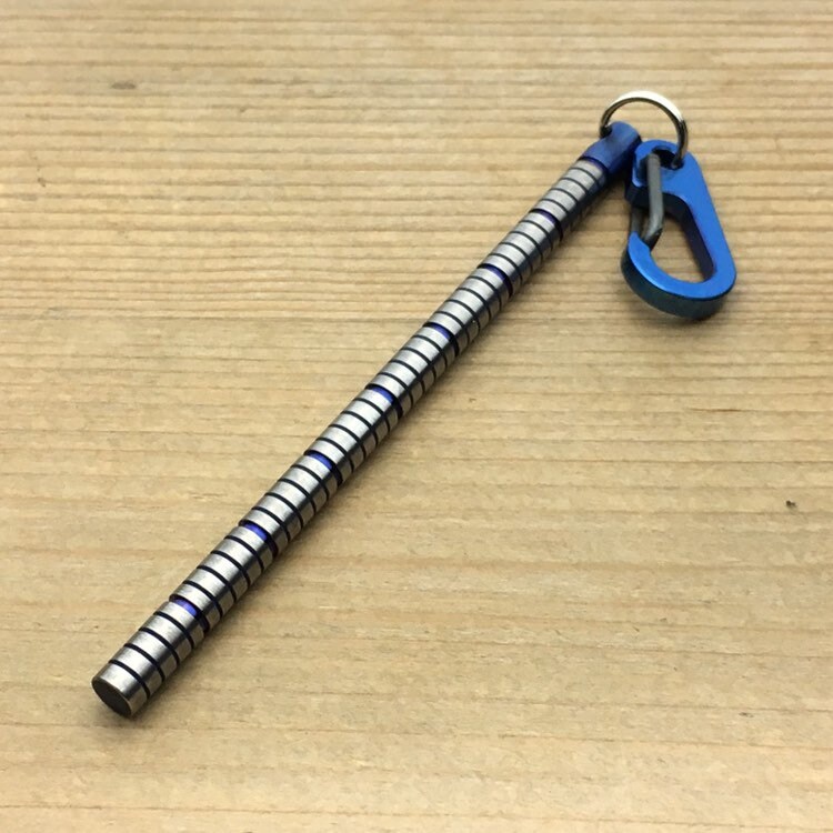 EDC Tool Titanium Rule-Caliber / Metric