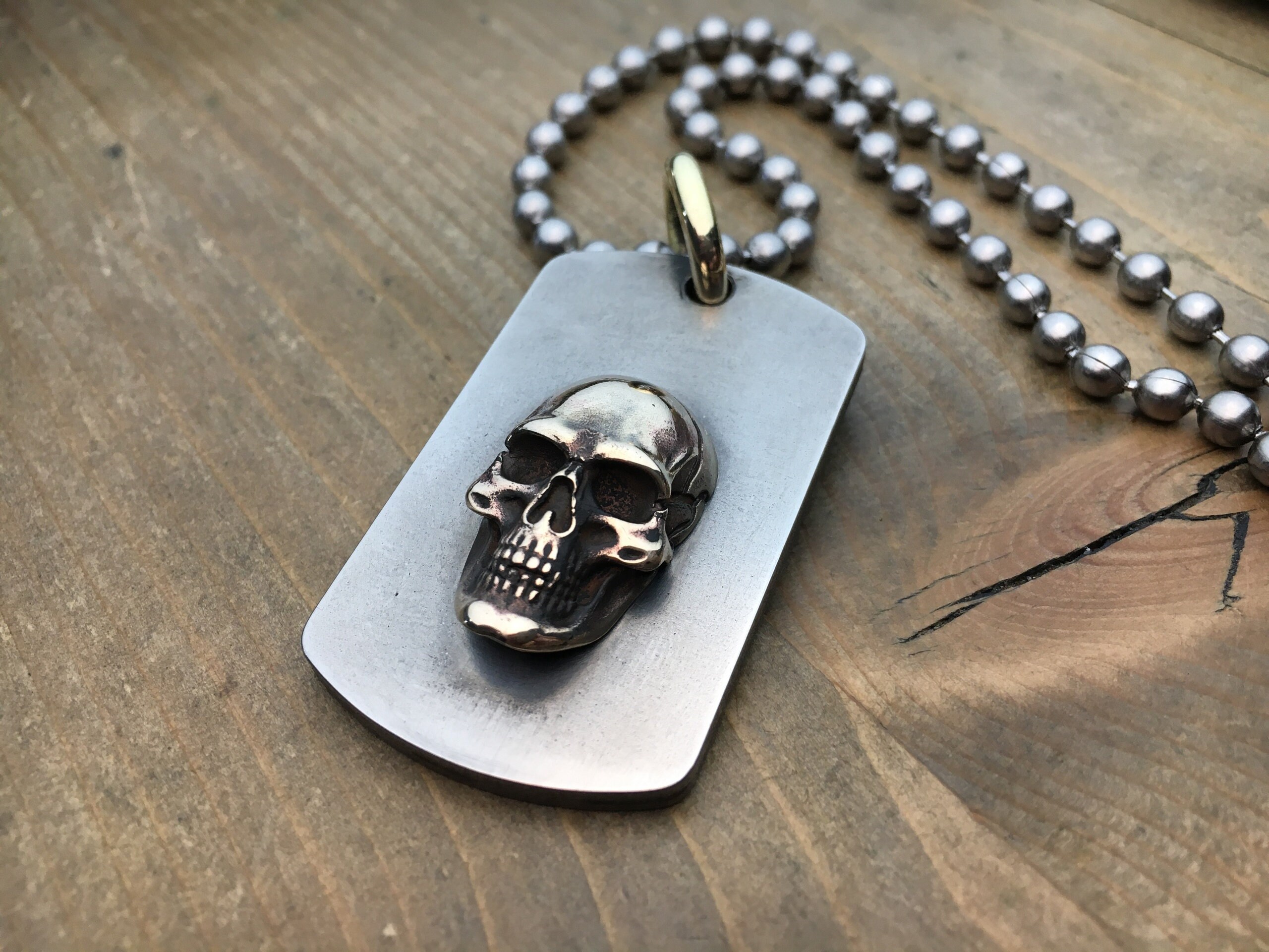 Personalized Nameplate / Titanium-Brass (Engraving Option)