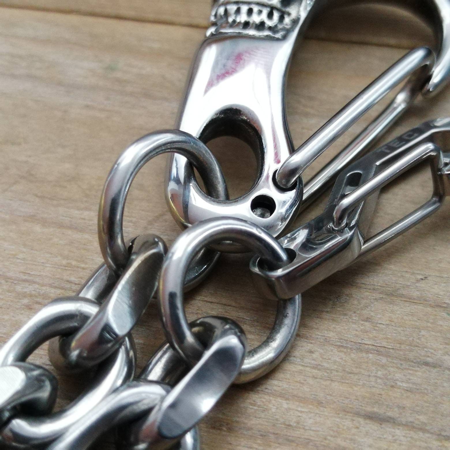 Skull Biker Wallet Chain / BWC-00 / 100% Stainless Steels