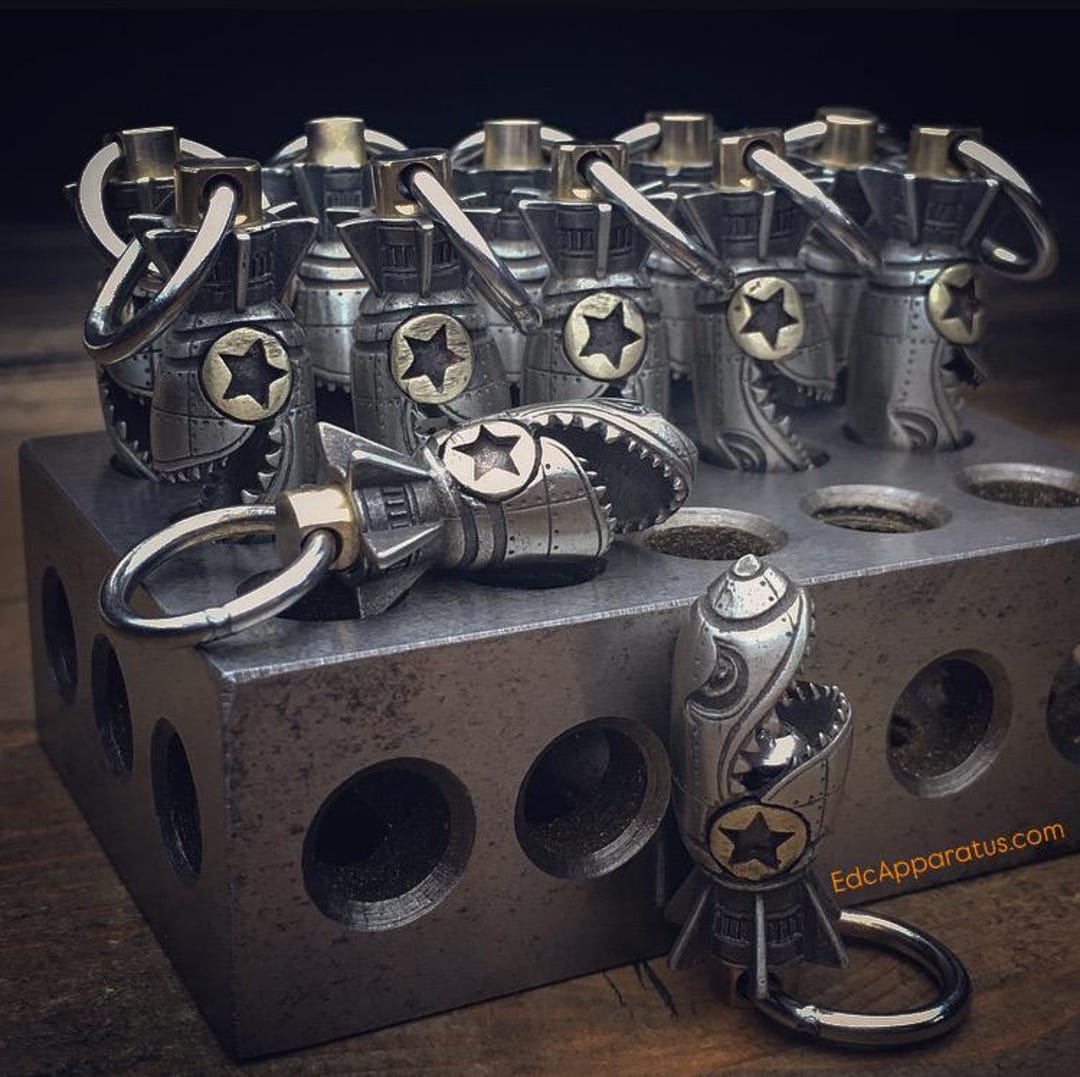 Shark Rocket Bomb Pendant Jewelry - Etsy