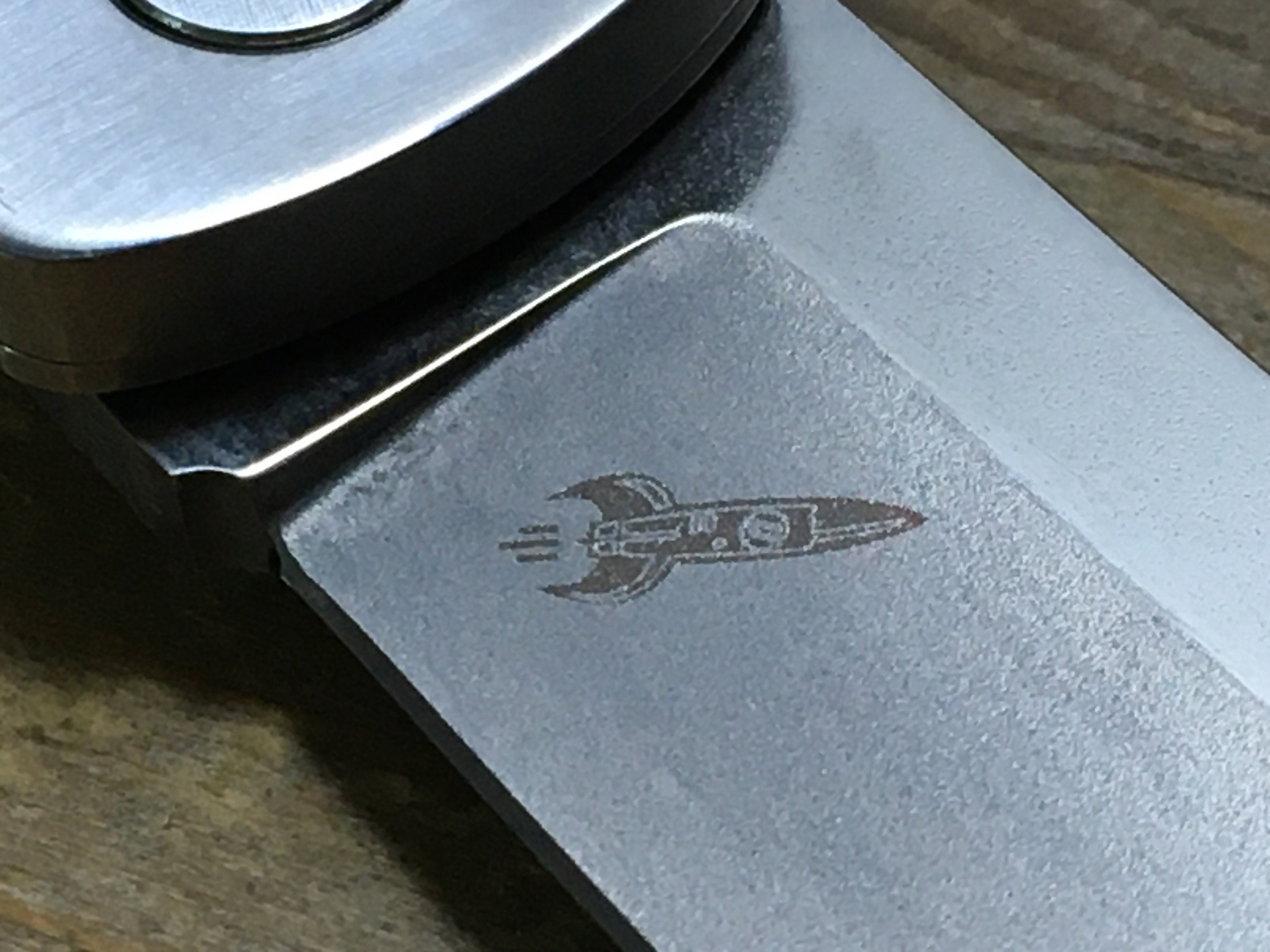 Custom-MOD Pocket Titanium Knife / Rocket by Böker