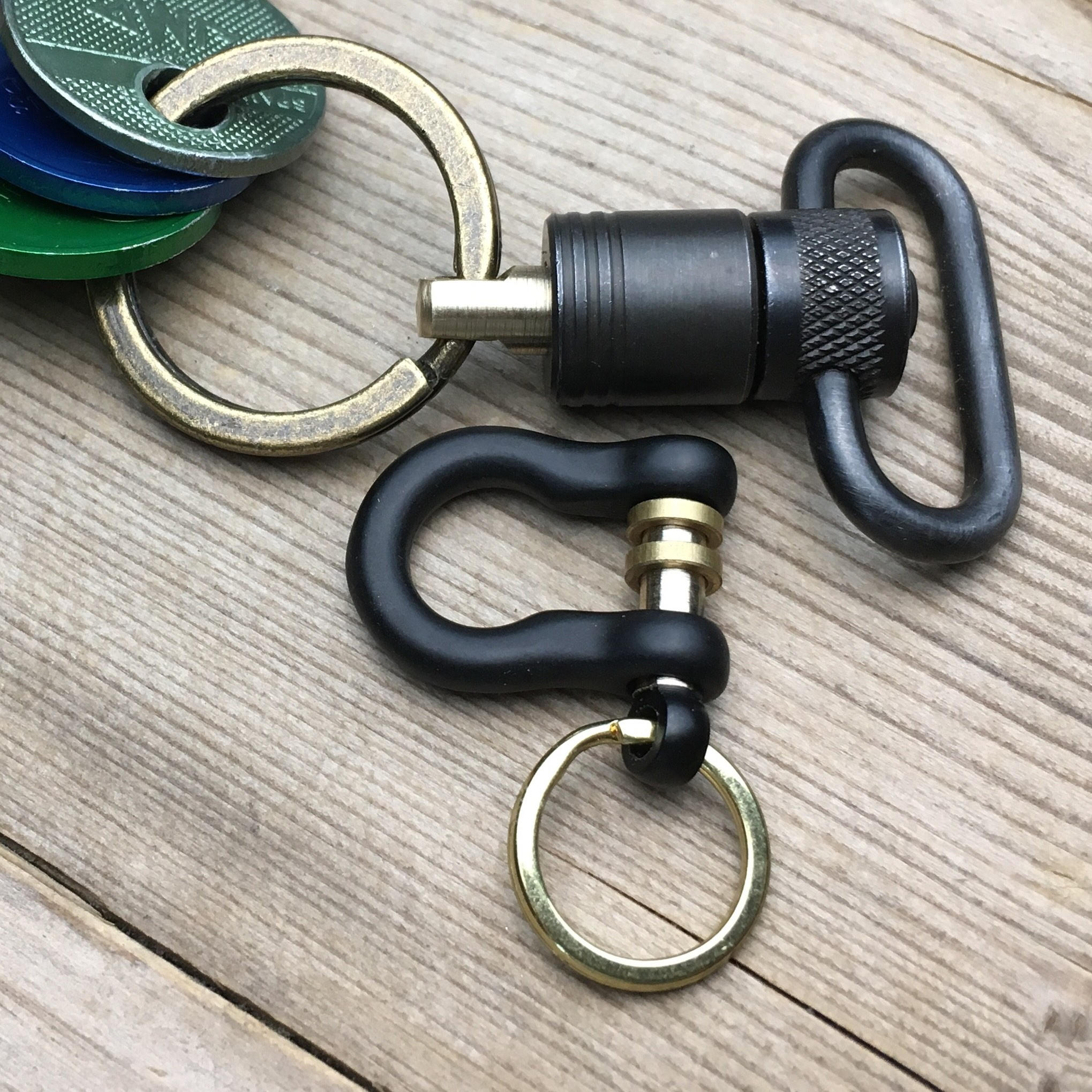 Quick detachable Swivel Connector Keychain