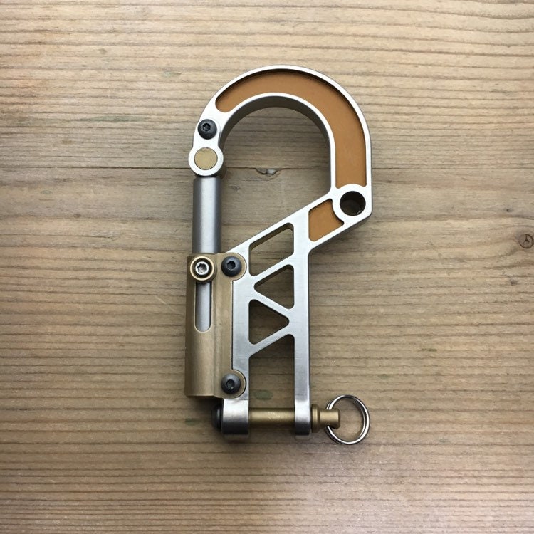 Bolt Carabiner / Titanium Edc Key Carabiner