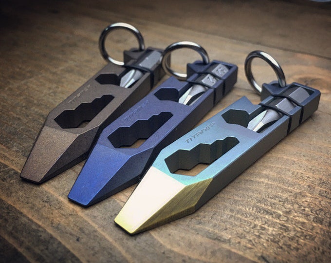 Titanium EDC Multi-tool Pry-bar - Etsy