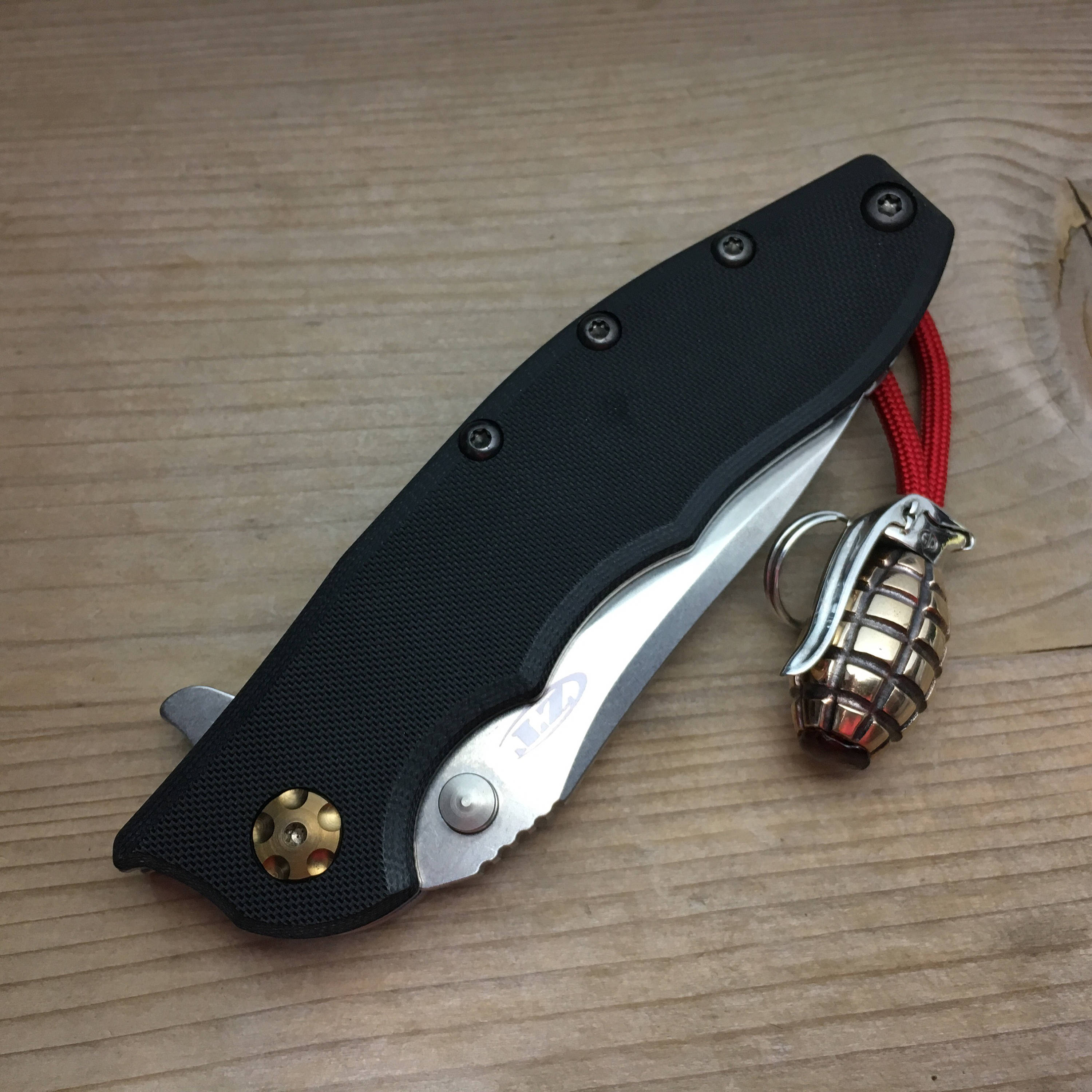 Edc Knife Mod / ZT-0562 / Old flag