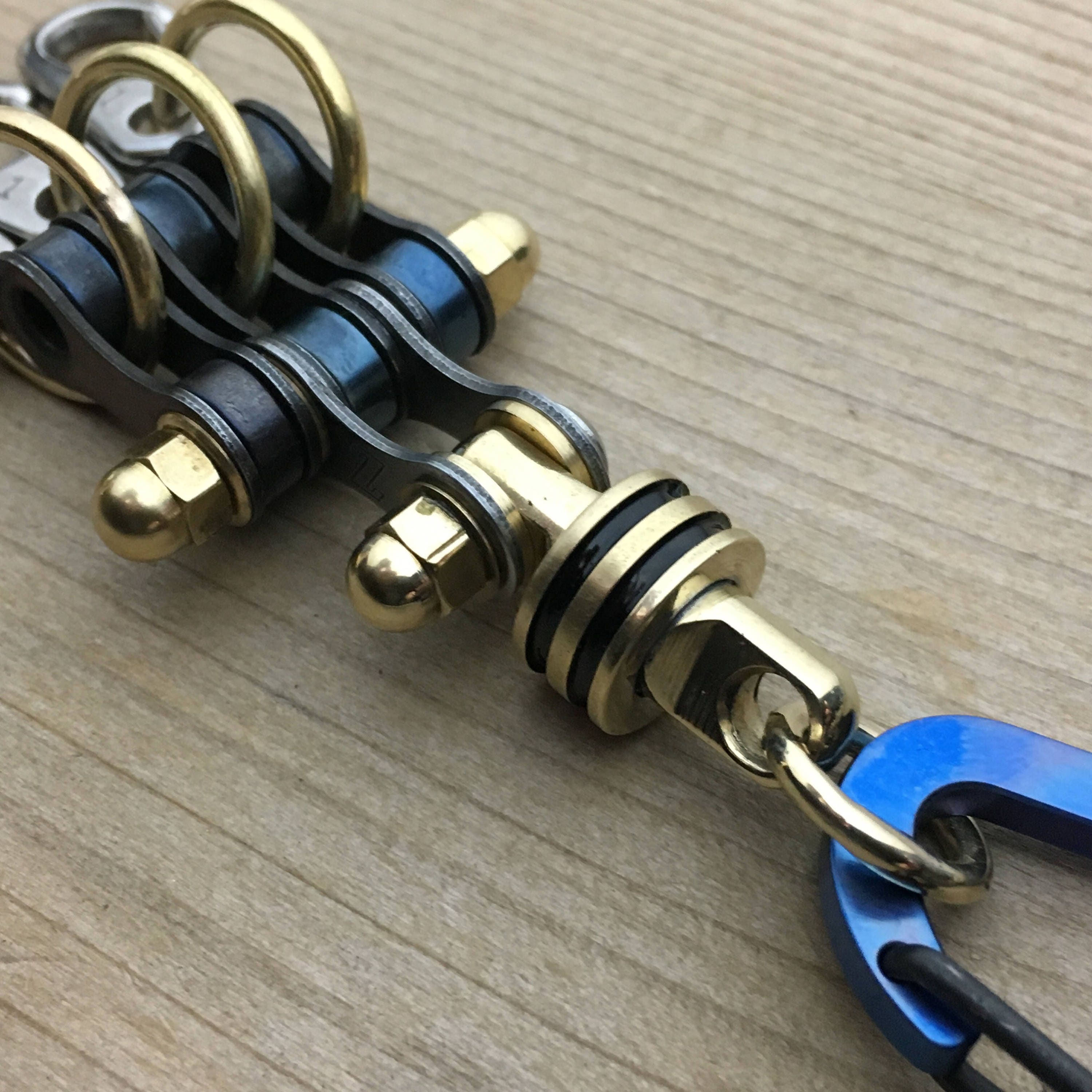 Keychain 3Bike-Link with swivel axis