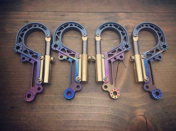 New Titanium Bolt Carabiner V-II / Rainbow Series