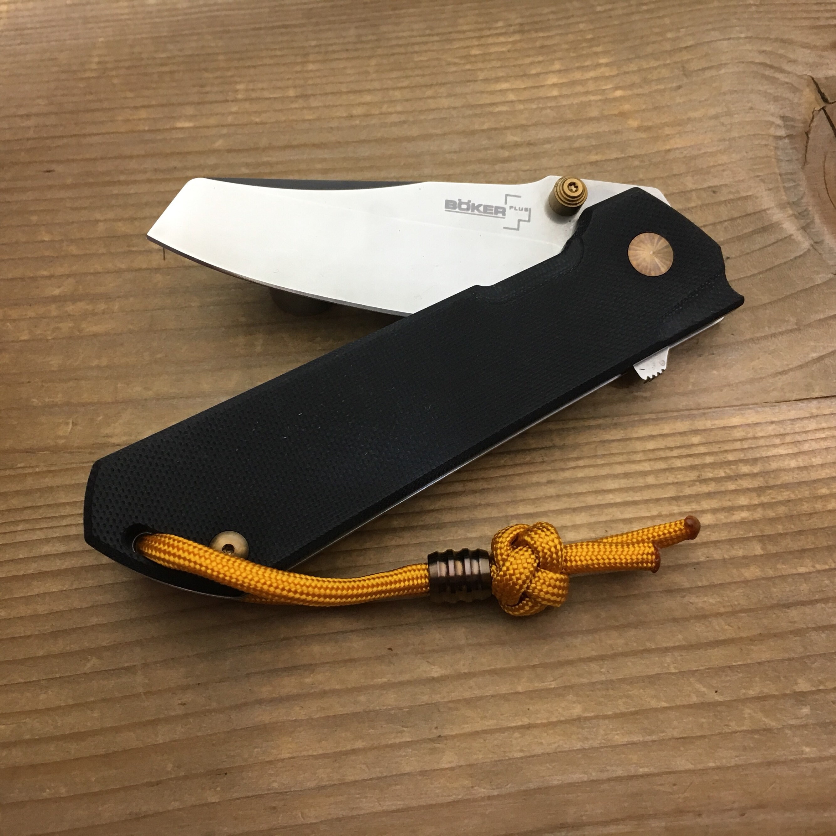 Custom Folding Knife / Böker Kihon Tanto.