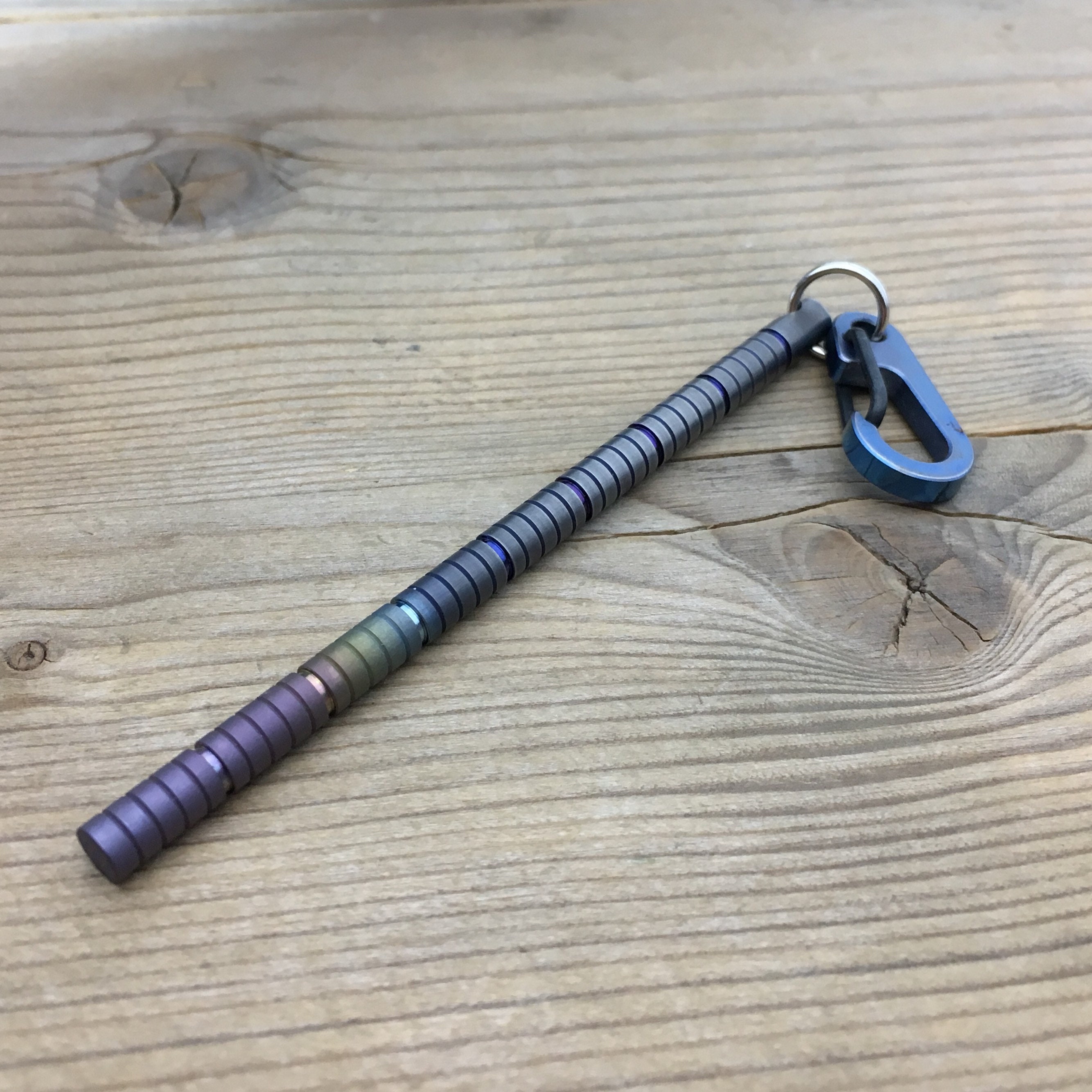 EDC Tool Titanium Rule-Caliber / Metric