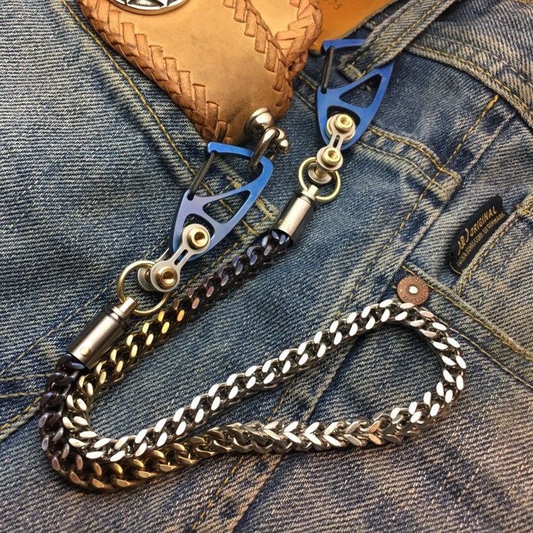 Wallet Chain / Ti-Bullet Caps Swivels / SWC-10