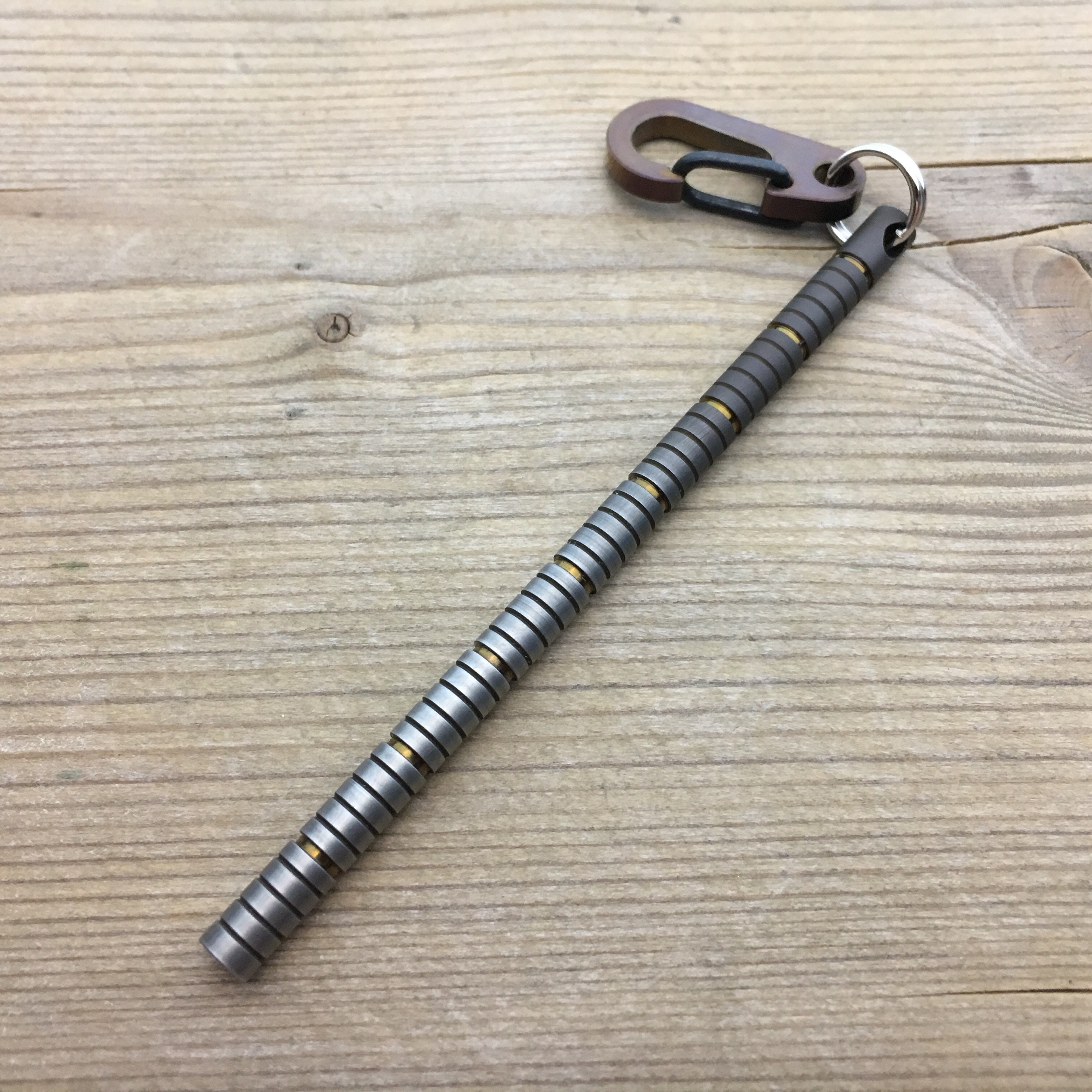 EDC Tool Titanium Rule-Caliber / Metric