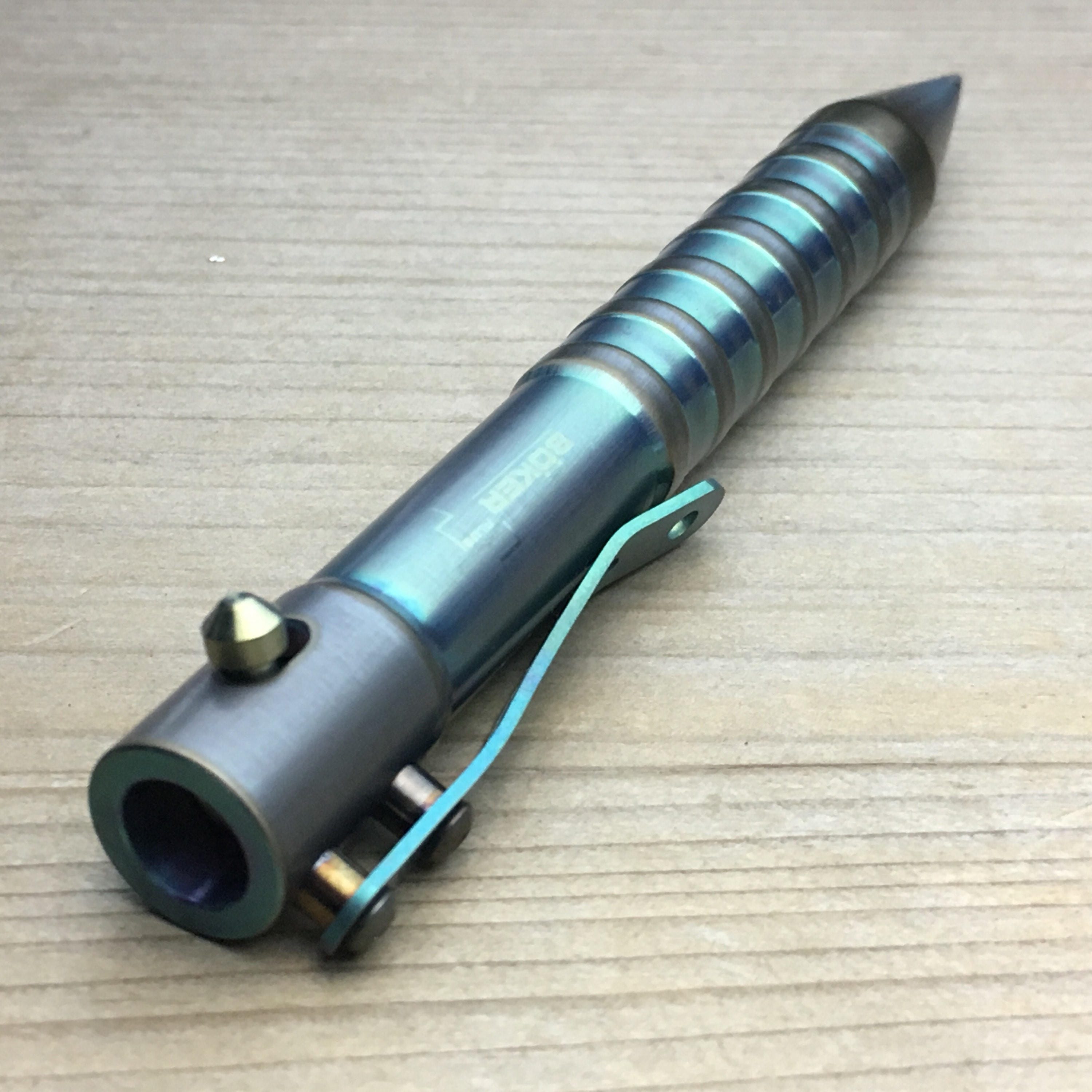 Custom /Tactical Ti-Ballpoint Pen KID Cal. 50 by Böker