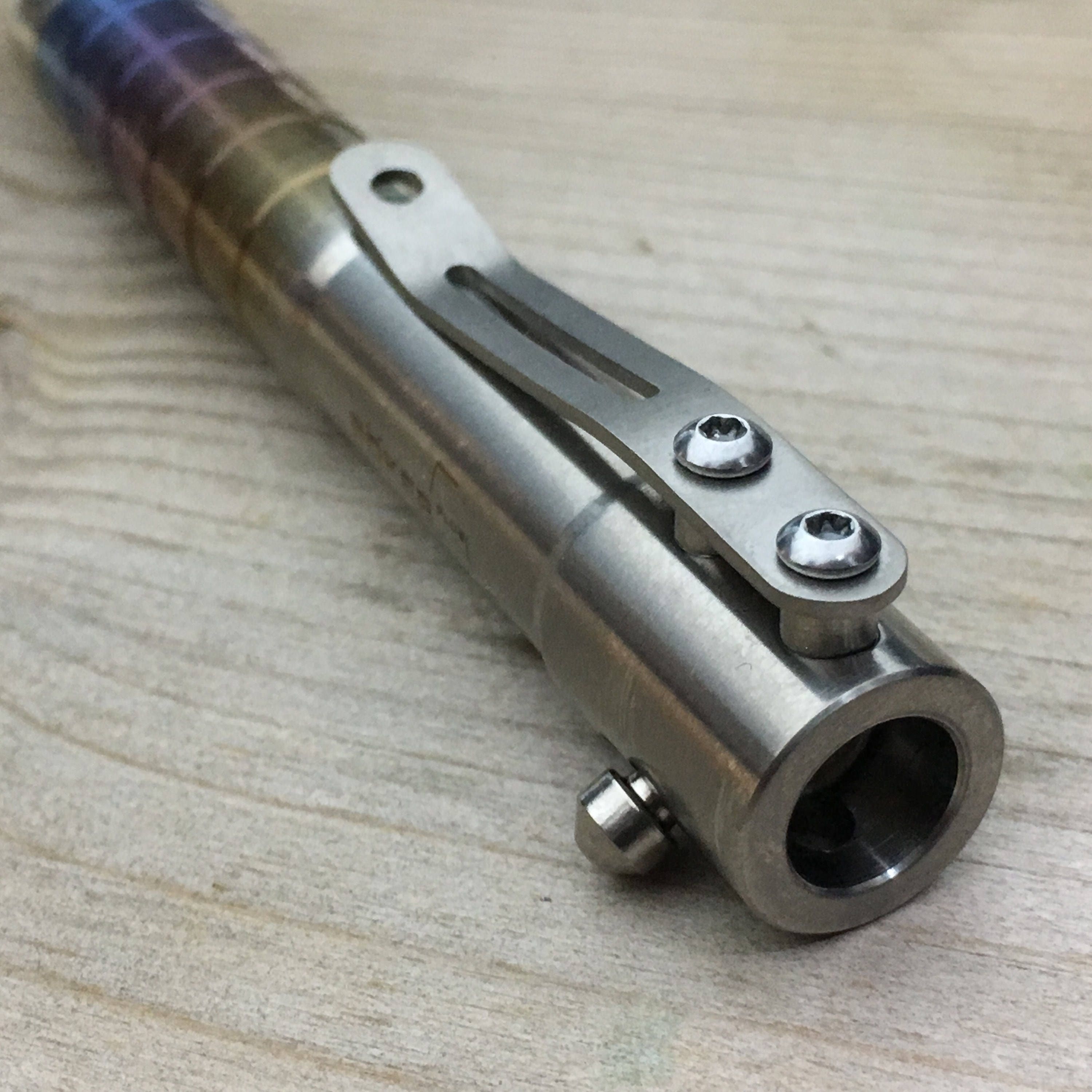 Custom /Tactical Ti-Ballpoint Pen KID Cal. 50 by Böker