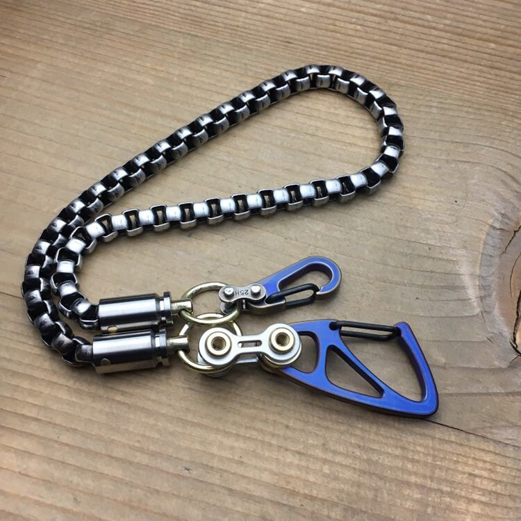 Walletchain / Bi-Swivel / Titanium / S.Steels / Brass