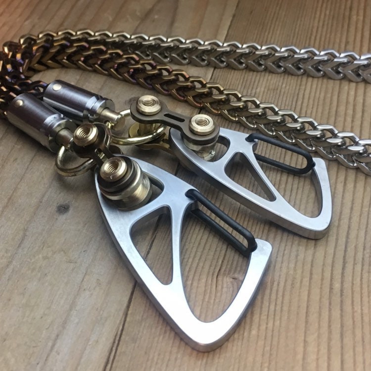 Wallet Chain / Ti-Bullet Caps Swivels / SWC-10