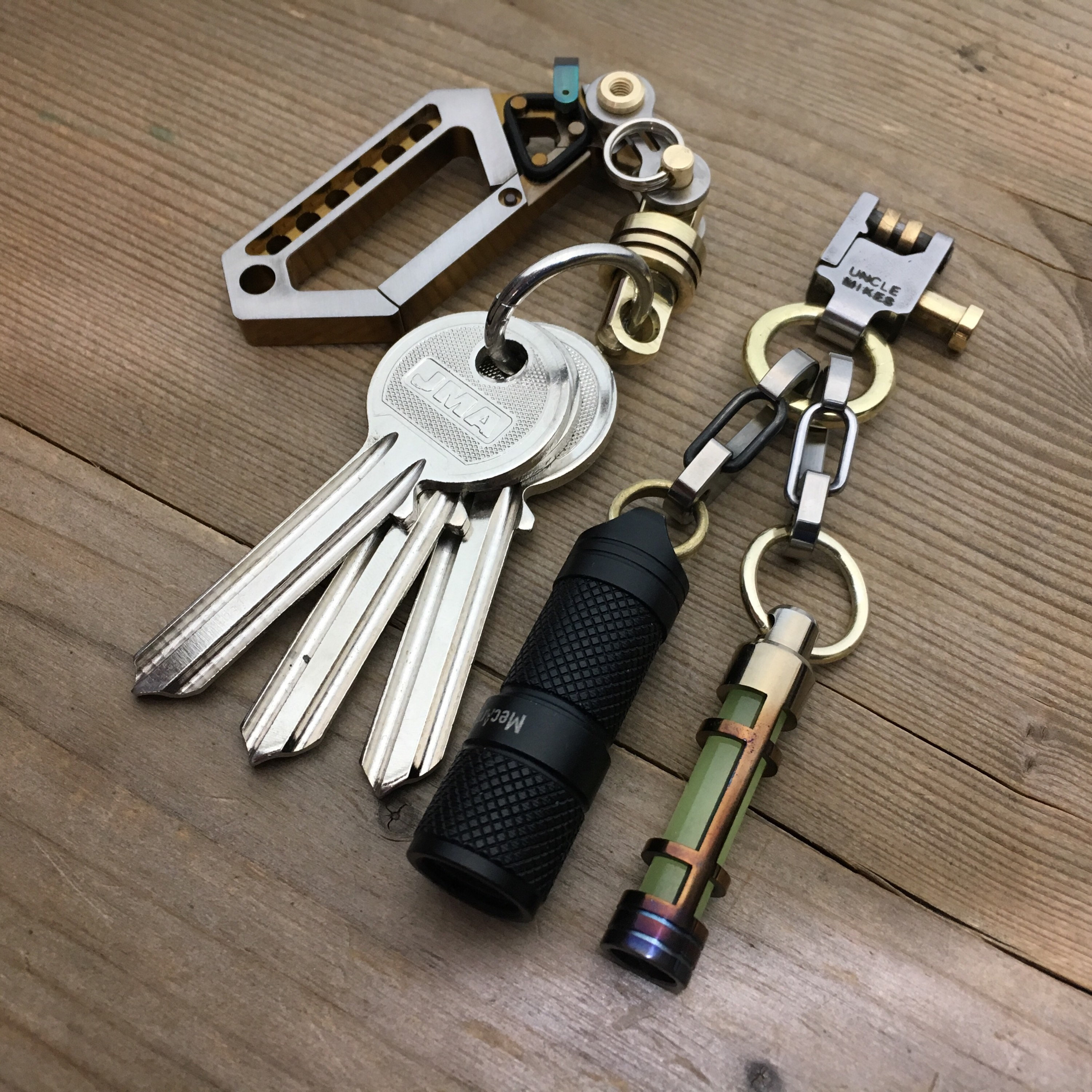 Key Chain, Uncle Mikes Swivel Gun Keychain-I (one-off)