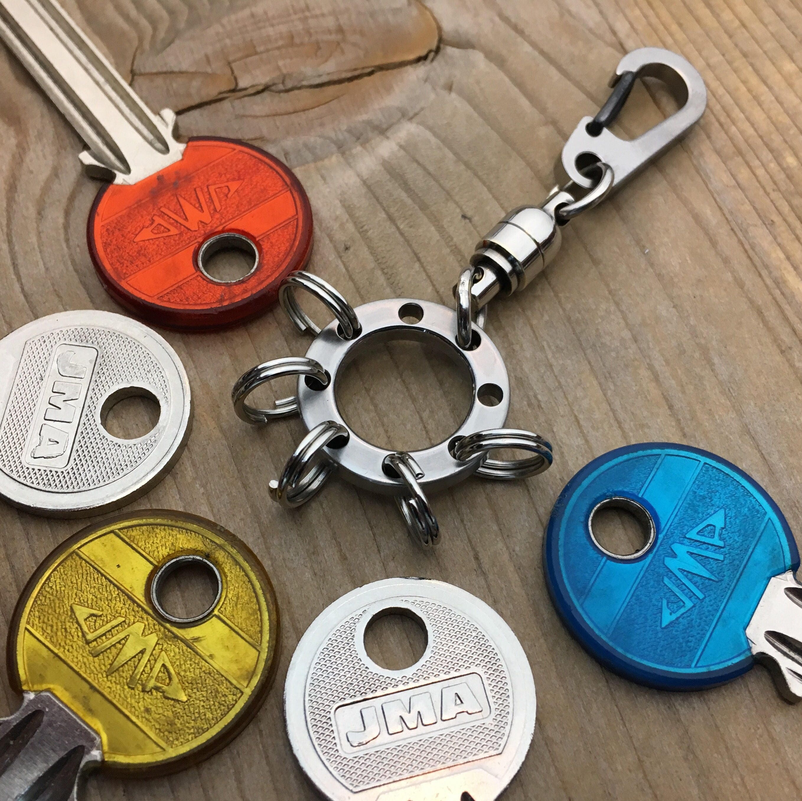 Titanium Key Ring at Ellis Shepherd blog