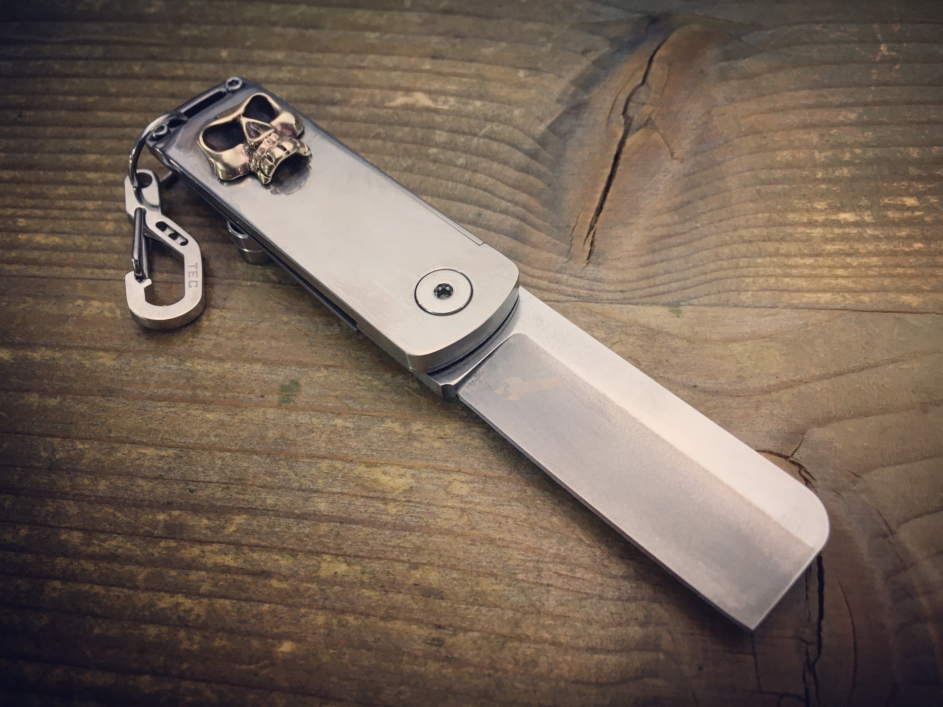 Custom-MOD Pocket Titanium Knife / Rocket by Böker