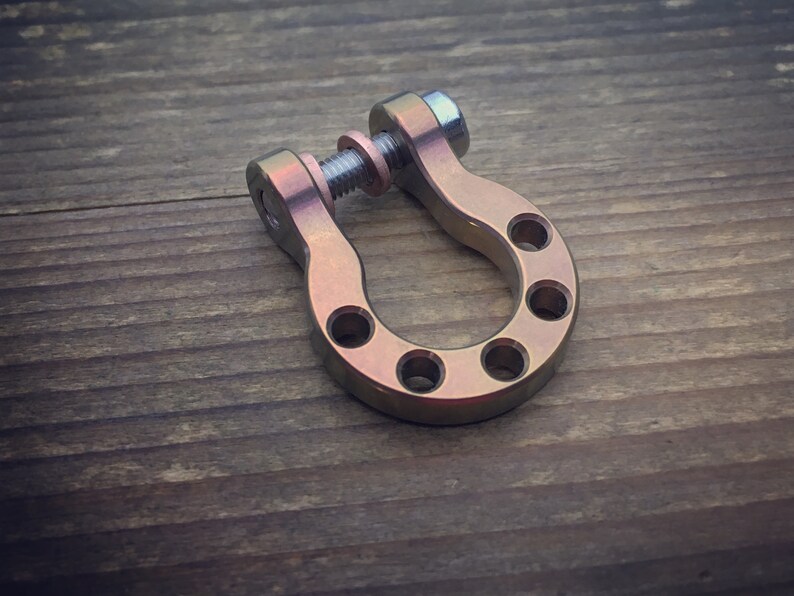 Titanium Omega Shackle / Edc Keychain - Etsy
