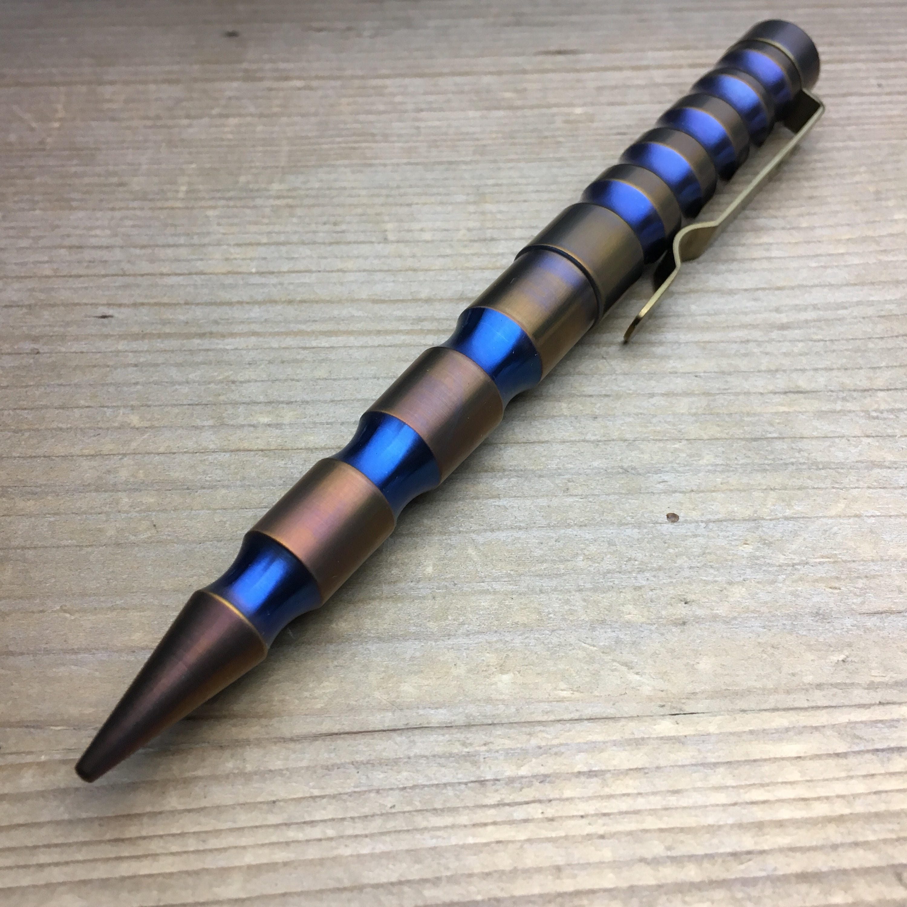 Multipurpose Custom Titanium Ballpoint Pen