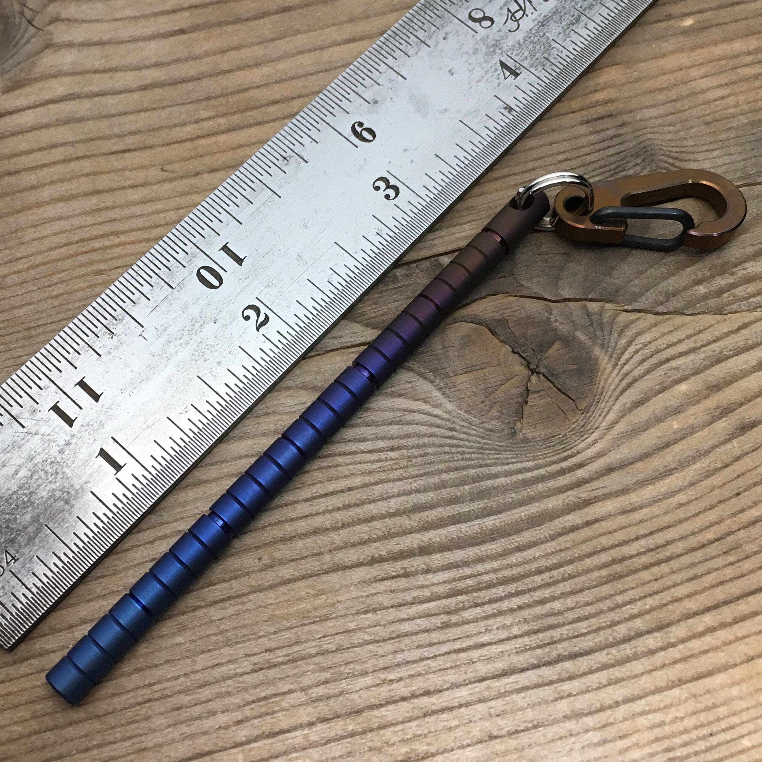 Titanium Rule-Caliber / inch