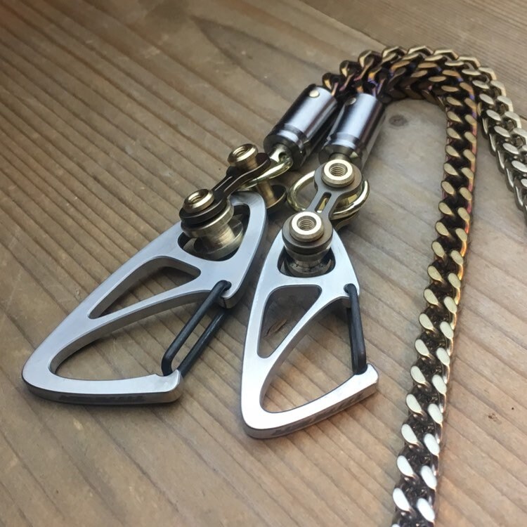 Wallet Chain / Ti-Bullet Caps Swivels / SWC-10