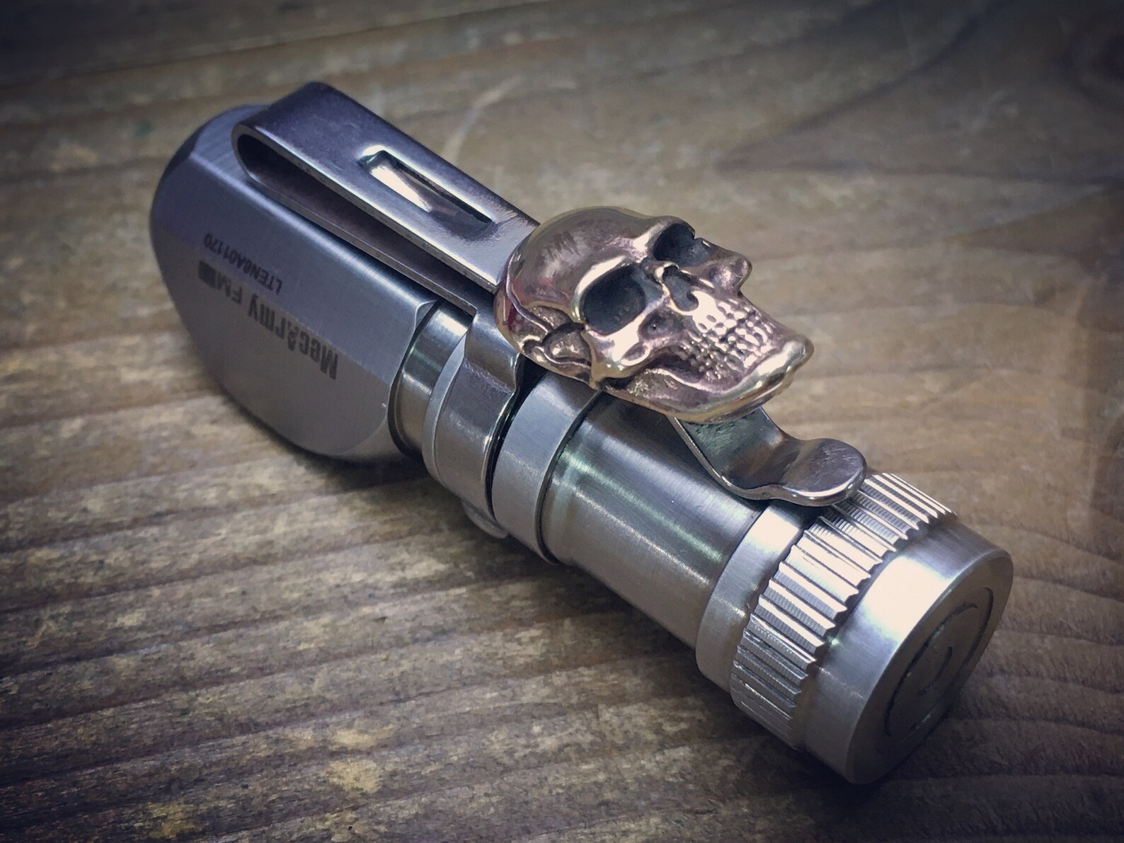 Skull Angle Flashlight / USB Rechargeable | Etsy