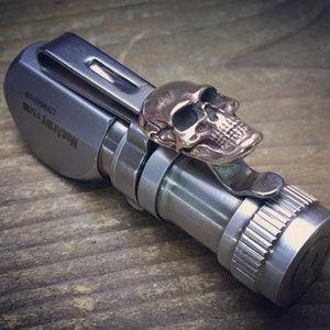 Skull Angle Flashlight / USB Rechargeable | Etsy