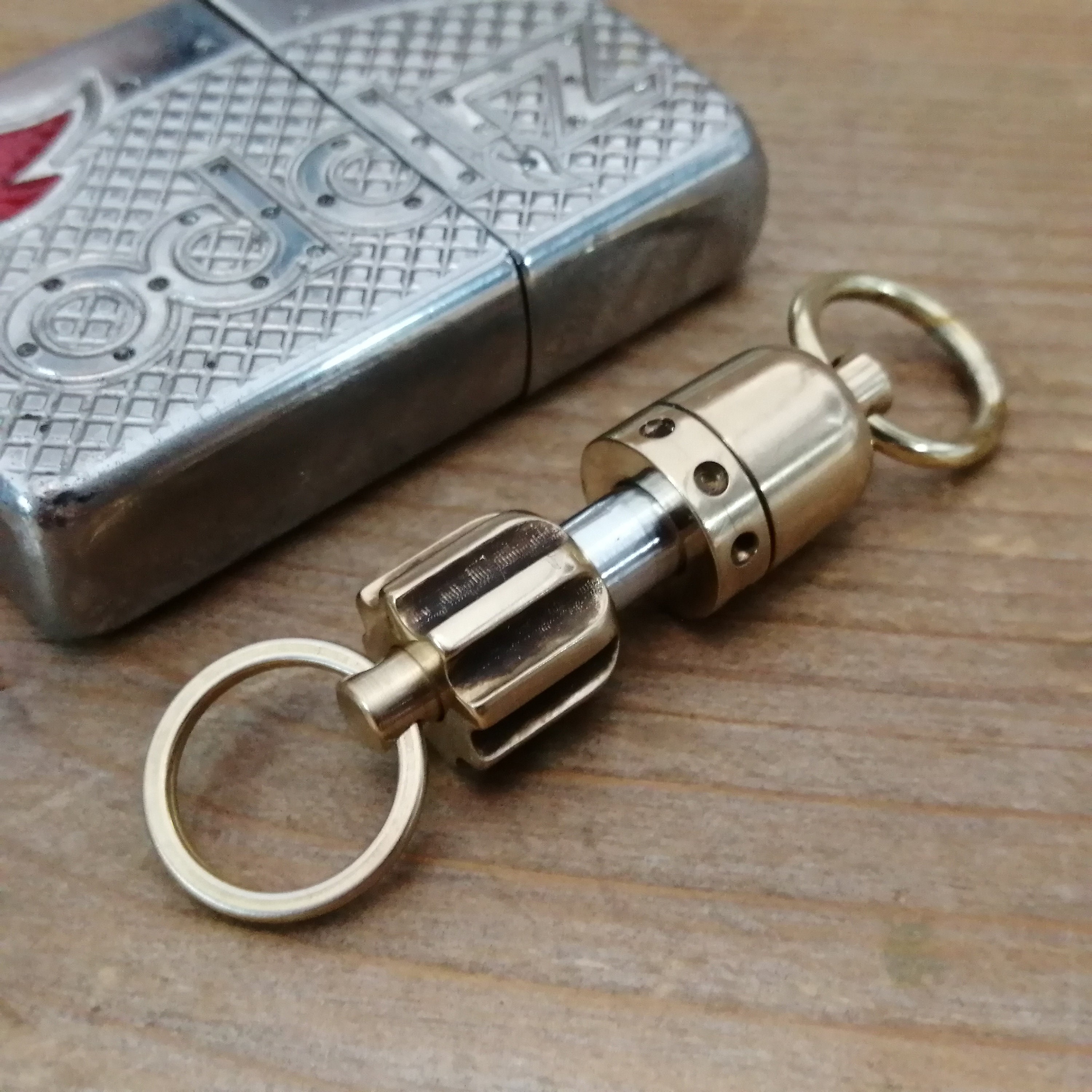 Swivel Pendant or connector, Rocket Bomb / Multipurpose connector (one-off)