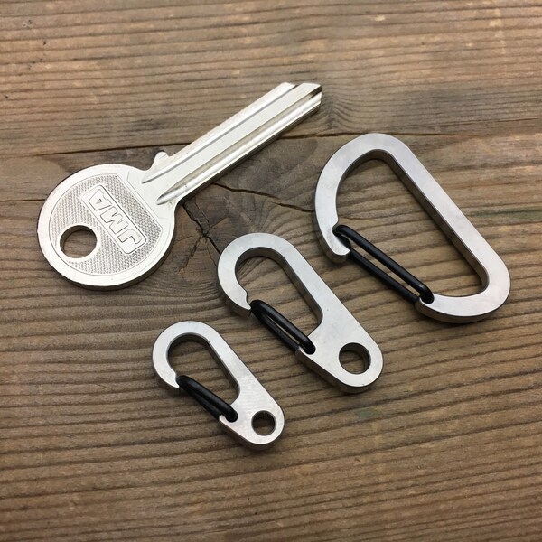 Titanium Carabiners - Etsy