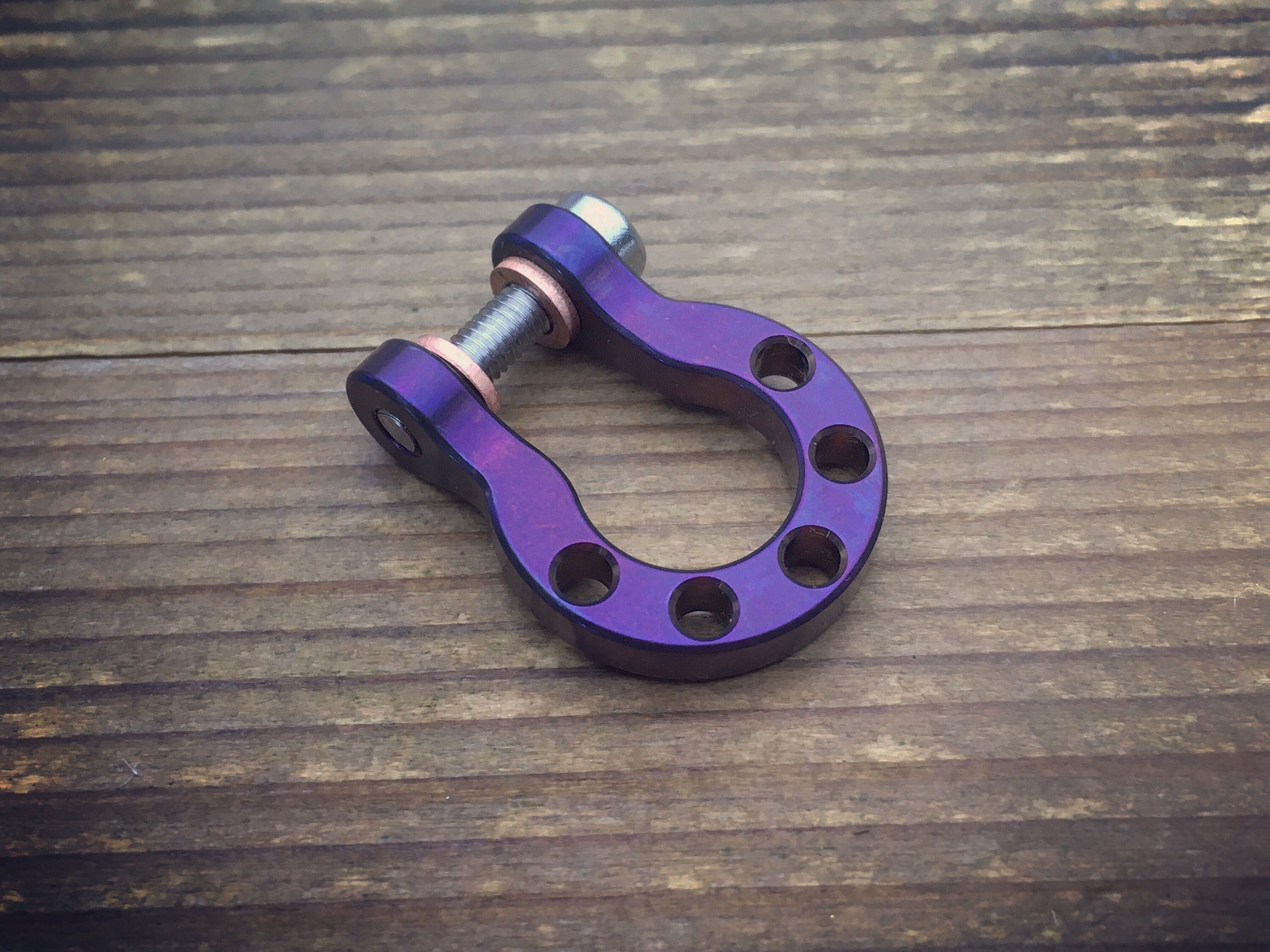 Titanium Omega Shackle / Edc Keychain - Etsy Sweden