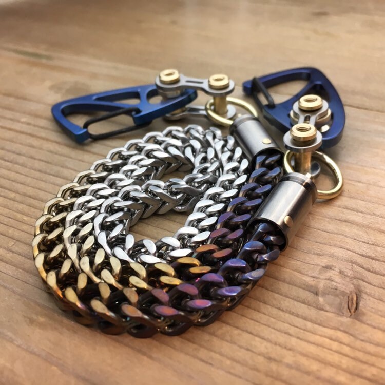 Wallet Chain / Ti-Bullet Caps Swivels / SWC-10