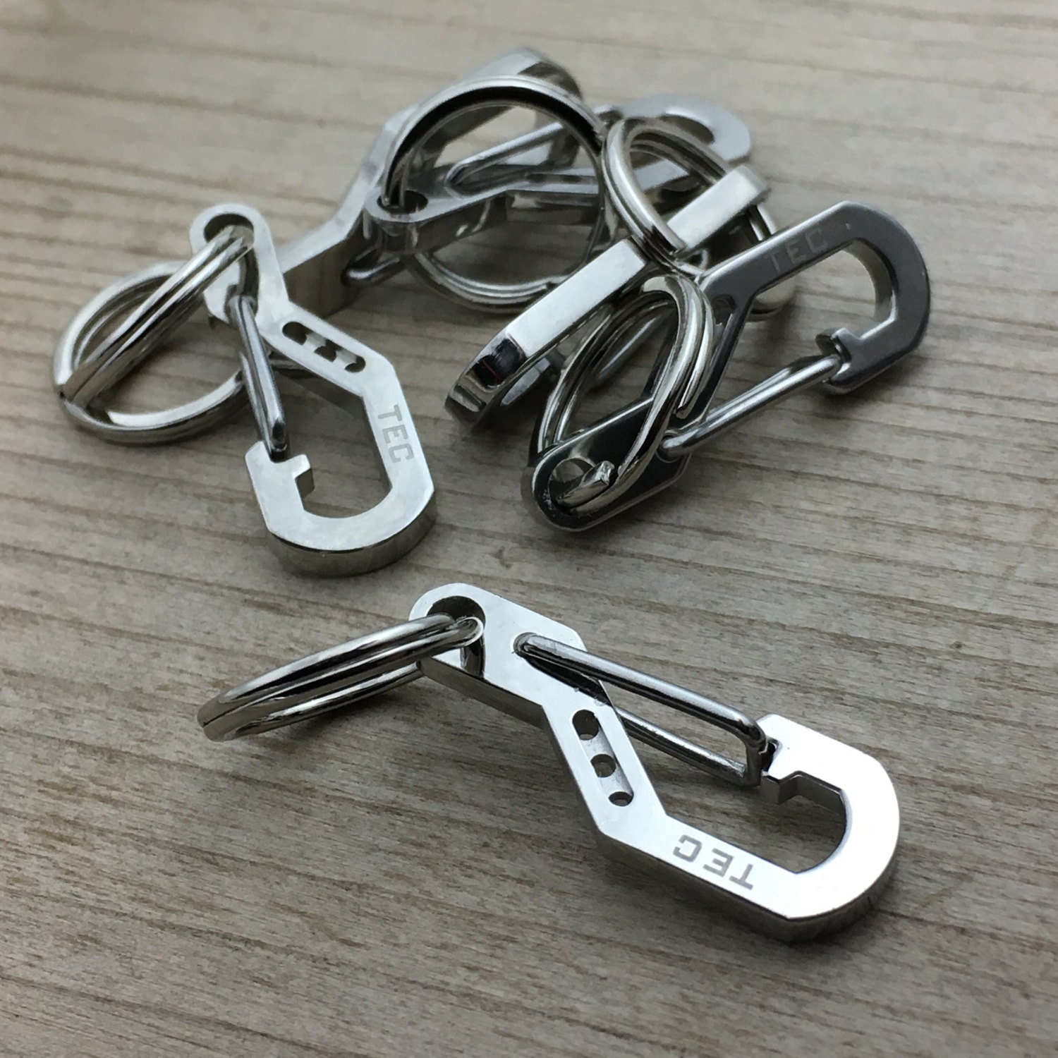 Mini Carabiner / With Split Ring
