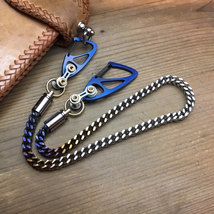Wallet Chain / Ti-Bullet Caps Swivels / SWC-10
