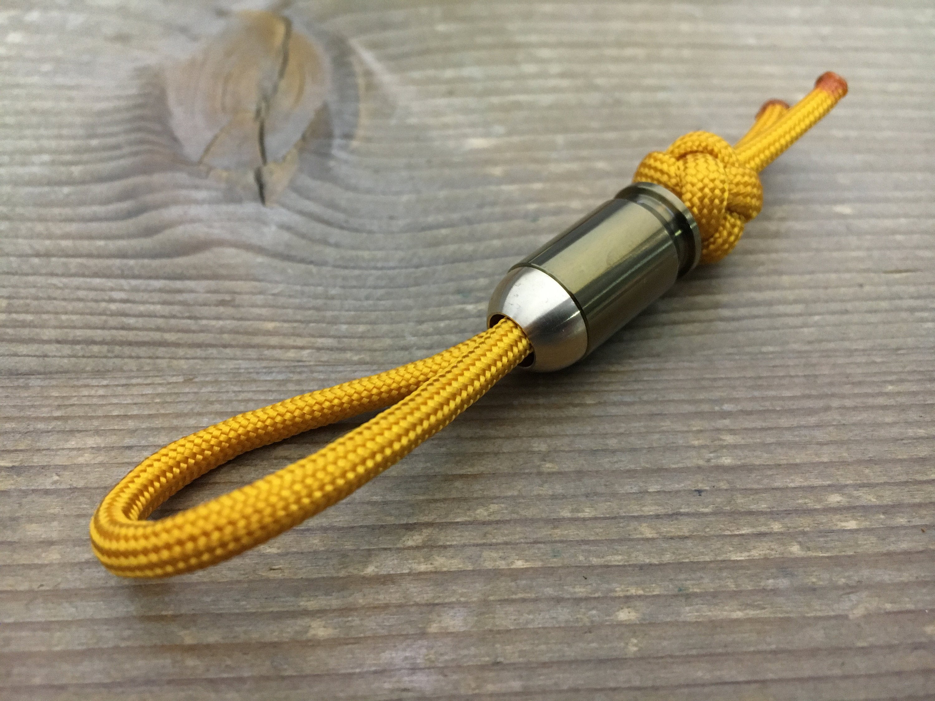 Titanium Landyard Bead Bullet